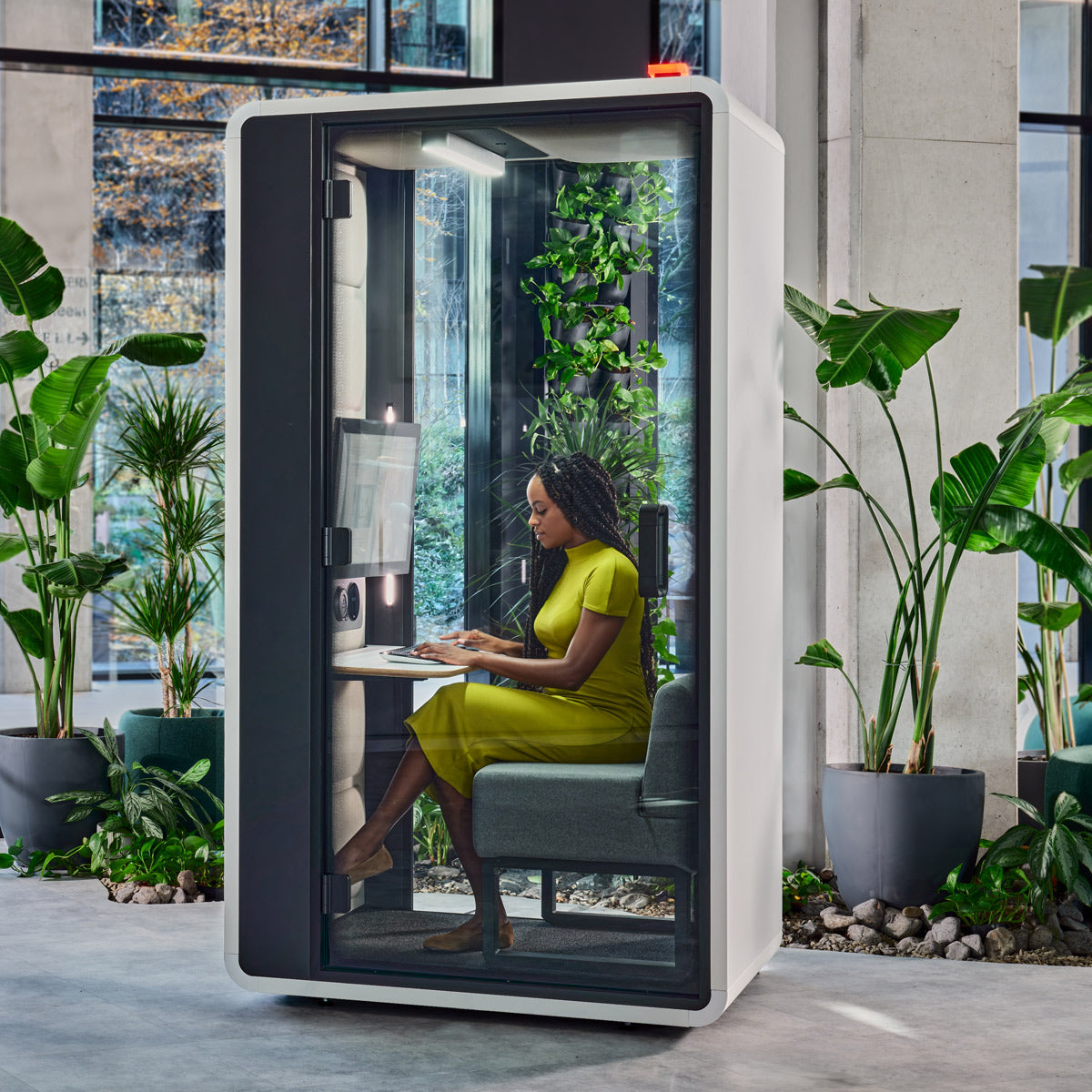Work Pods | Acoustic Office Desk Pods – Furnify