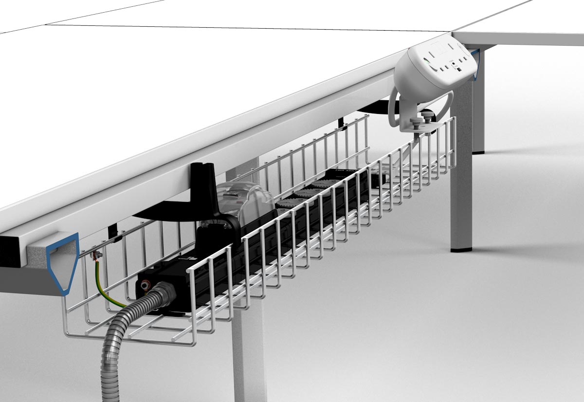 Under Desk Power Modules | Buy Under Desk Power Solutions | – Furnify