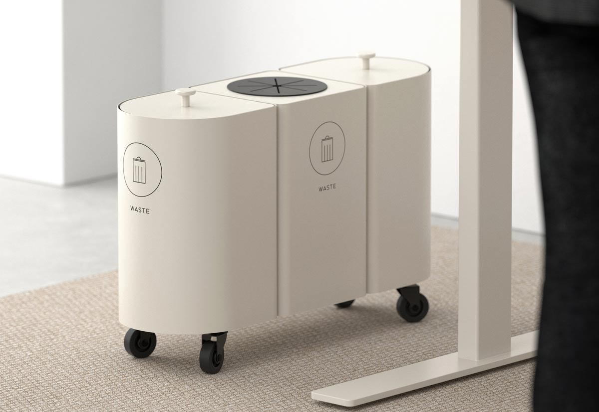 Office Waste Bins | Mini Desk Bins – Furnify