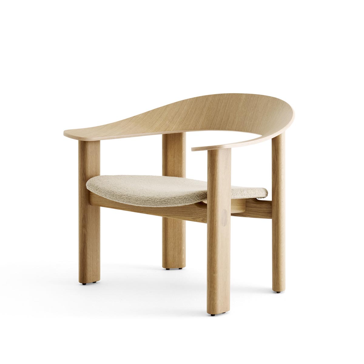 Curve Lounge Chair | Wooden Lounge Chairs – Furnify