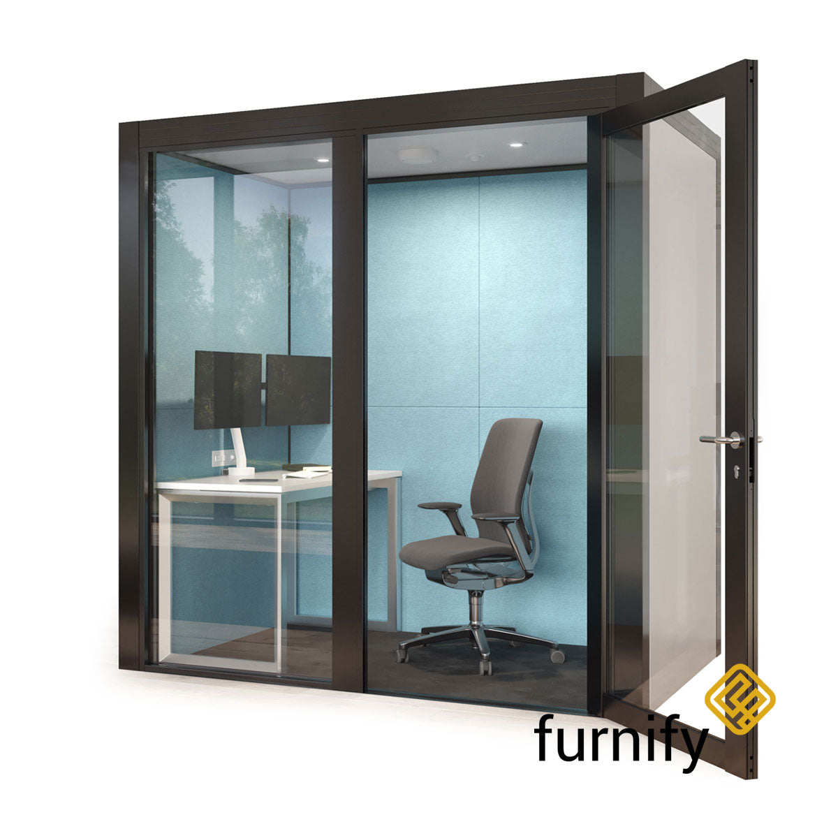 Cell Pod Work Pod | Acoustic Office Desk Pods – Furnify