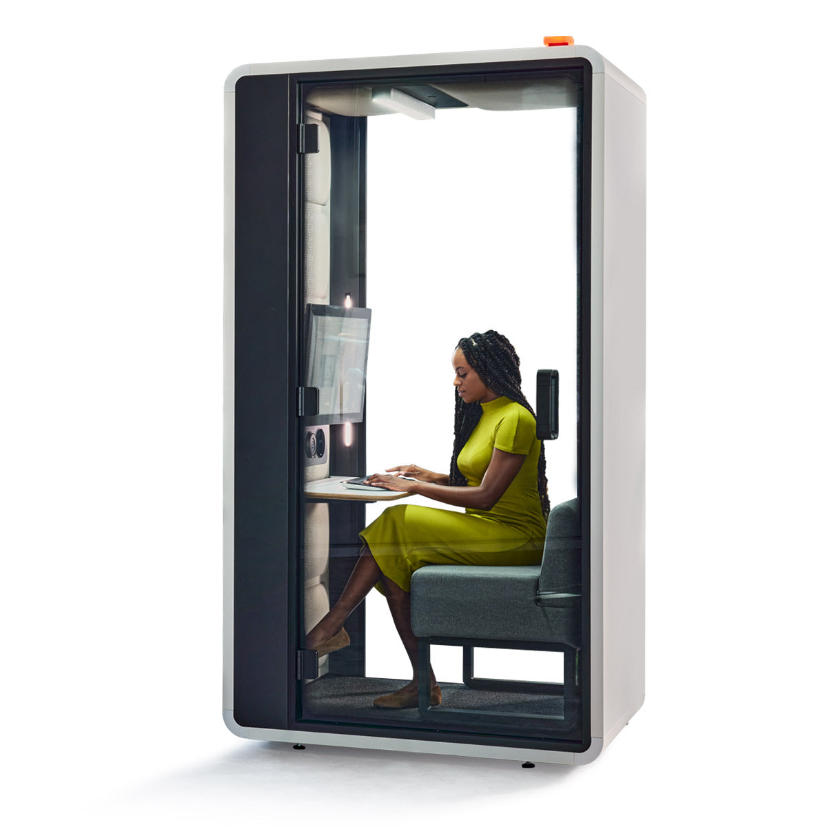 HushFree.S Hybrid Work Pod | Acoustic Focus Booth – Furnify