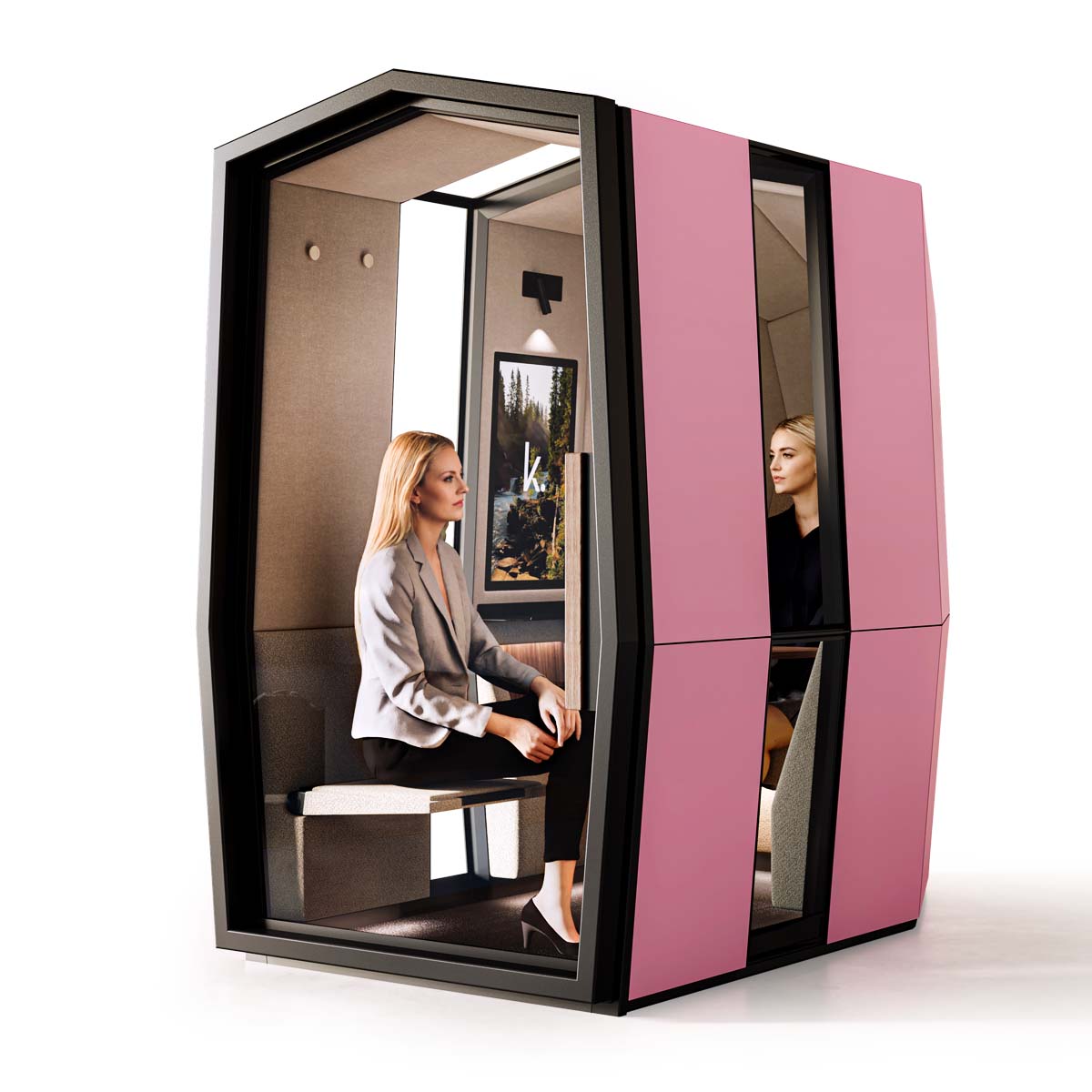 Kabin 2 Work Pod | Kabin Acosutc Desk Pods – Furnify