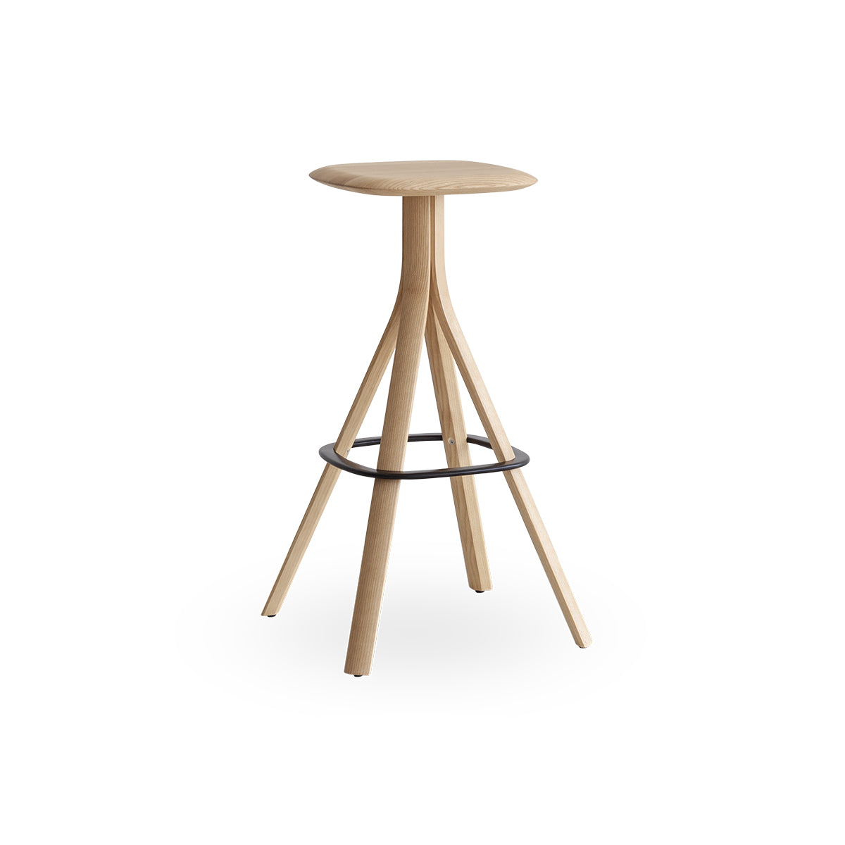 Lusto Stool | Wooden Barstool – Furnify