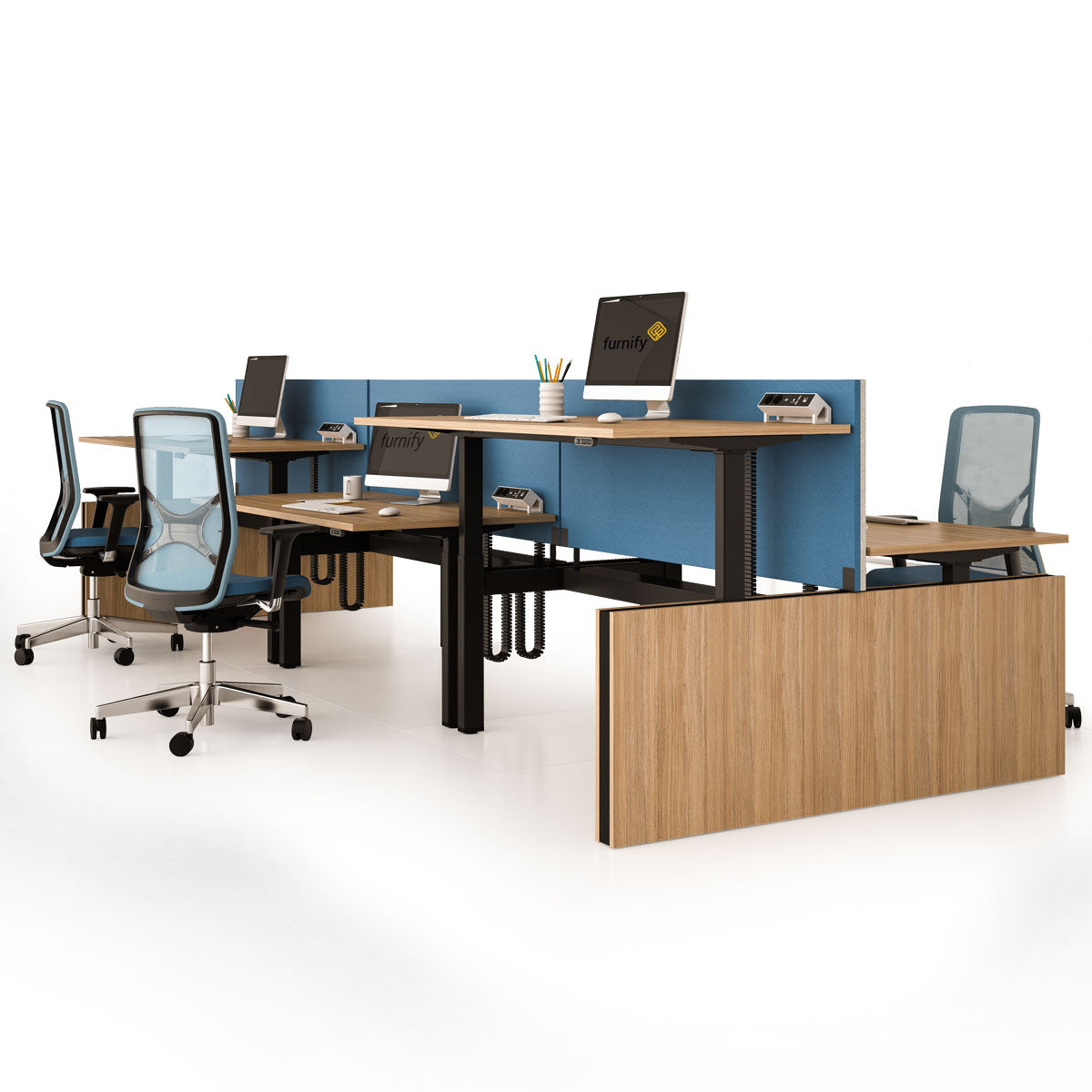 Motion Sit-Stand Desks | Electric Adjustable Desks – Furnify