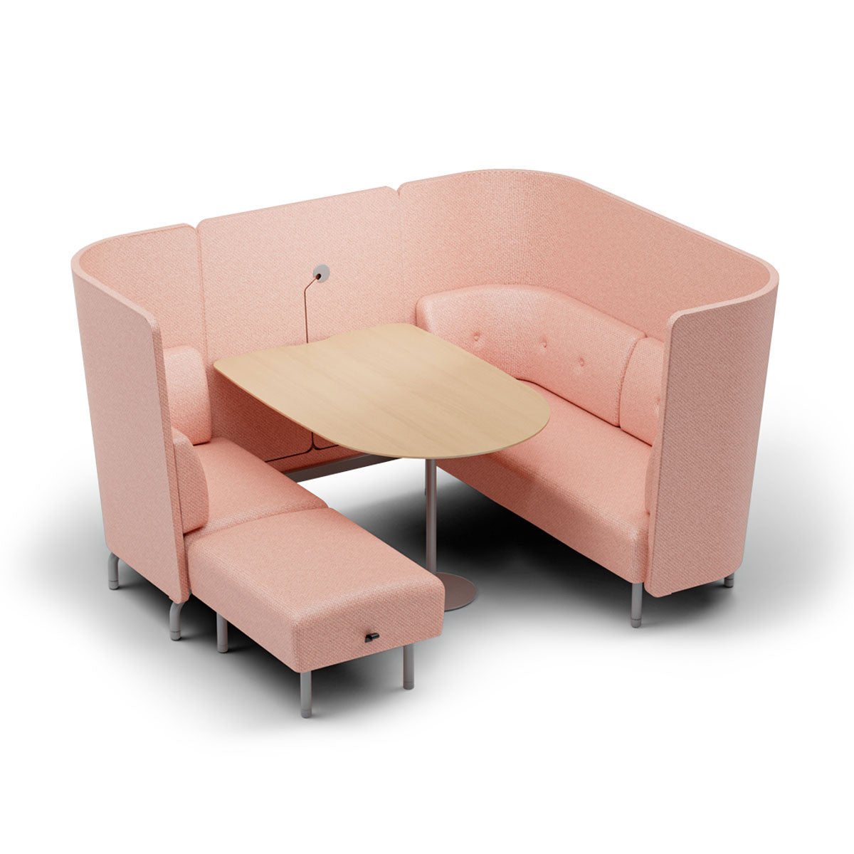 Beyond the Desk Inclusive Booth | DDA Sofa Booth – Furnify