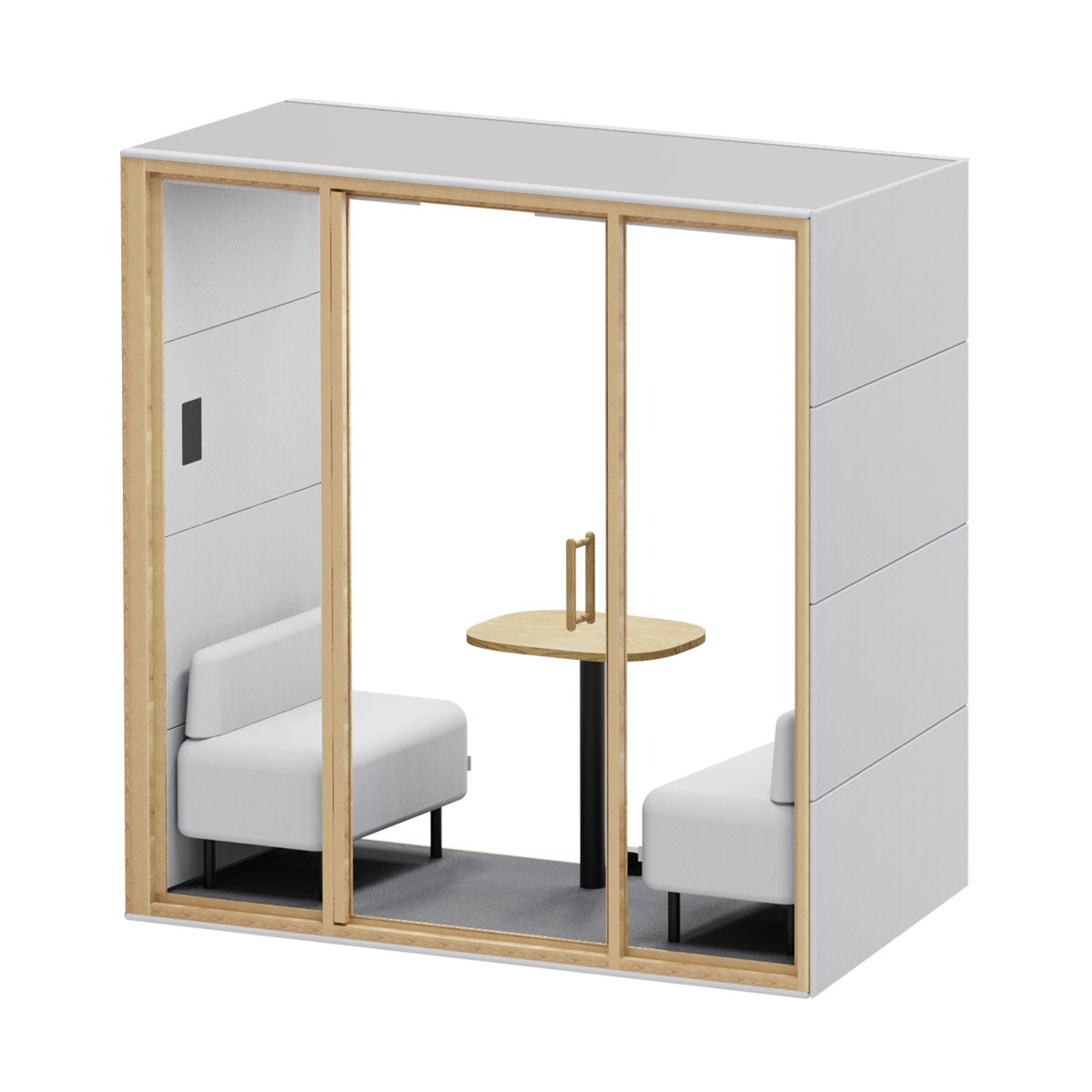 GEN4 CHAT2 Meeting Pod | Small Compact 2 Person Pod – Furnify