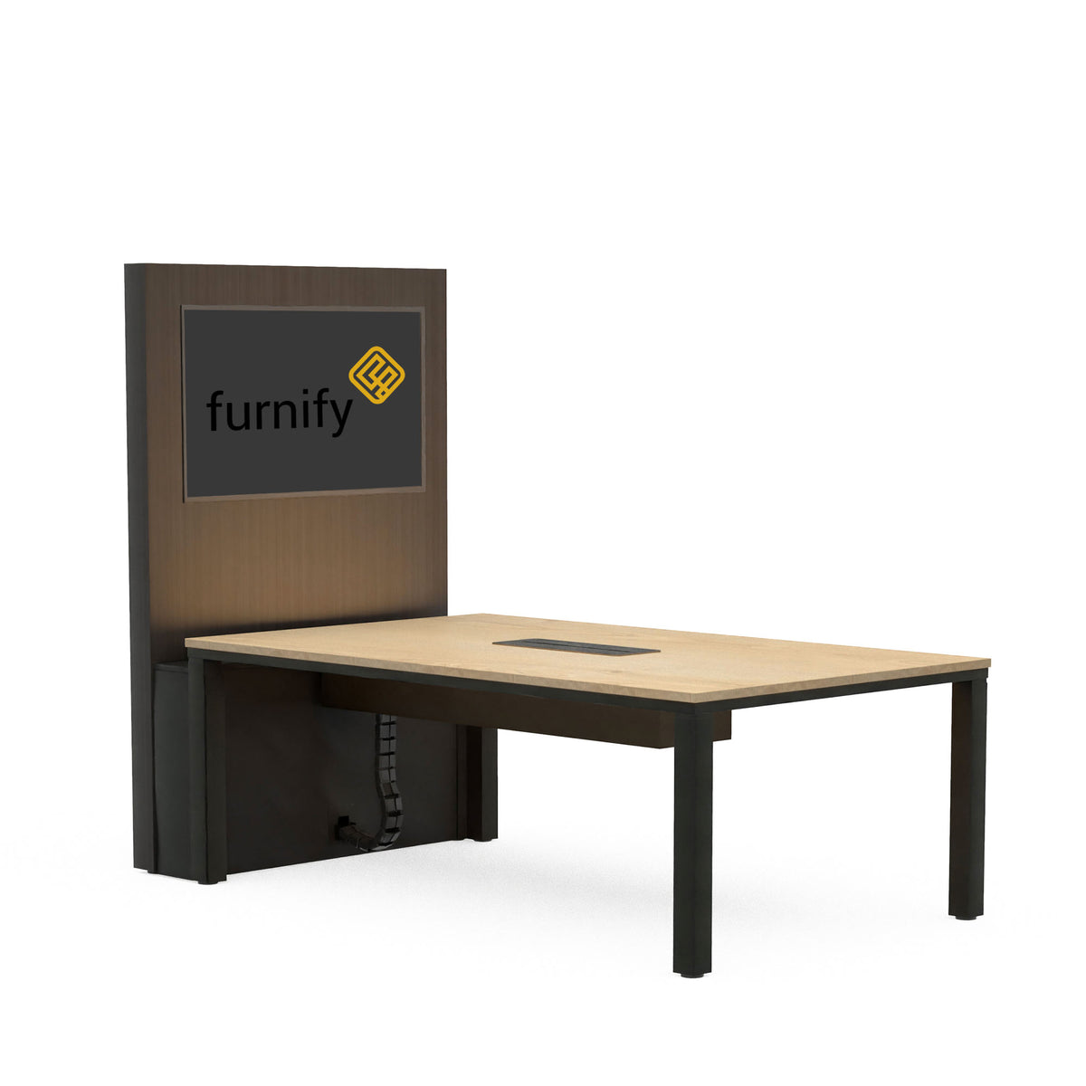 Play AV Media Table | SIt-Stand AV Media Table – Furnify