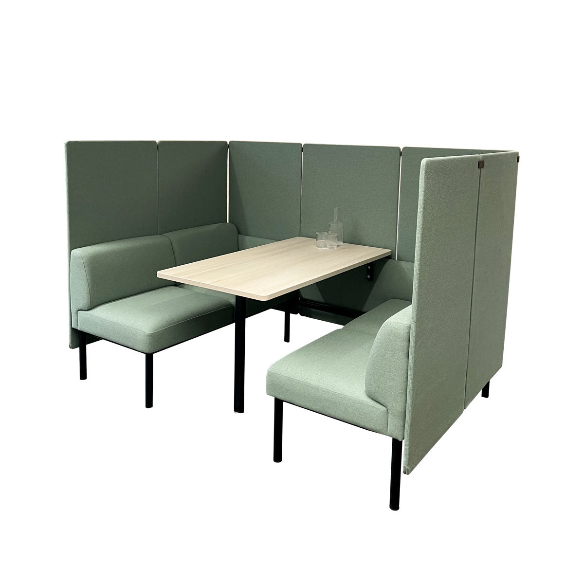 Moxi Four-Seater Booth | Sofa Privacy Booths – Furnify
